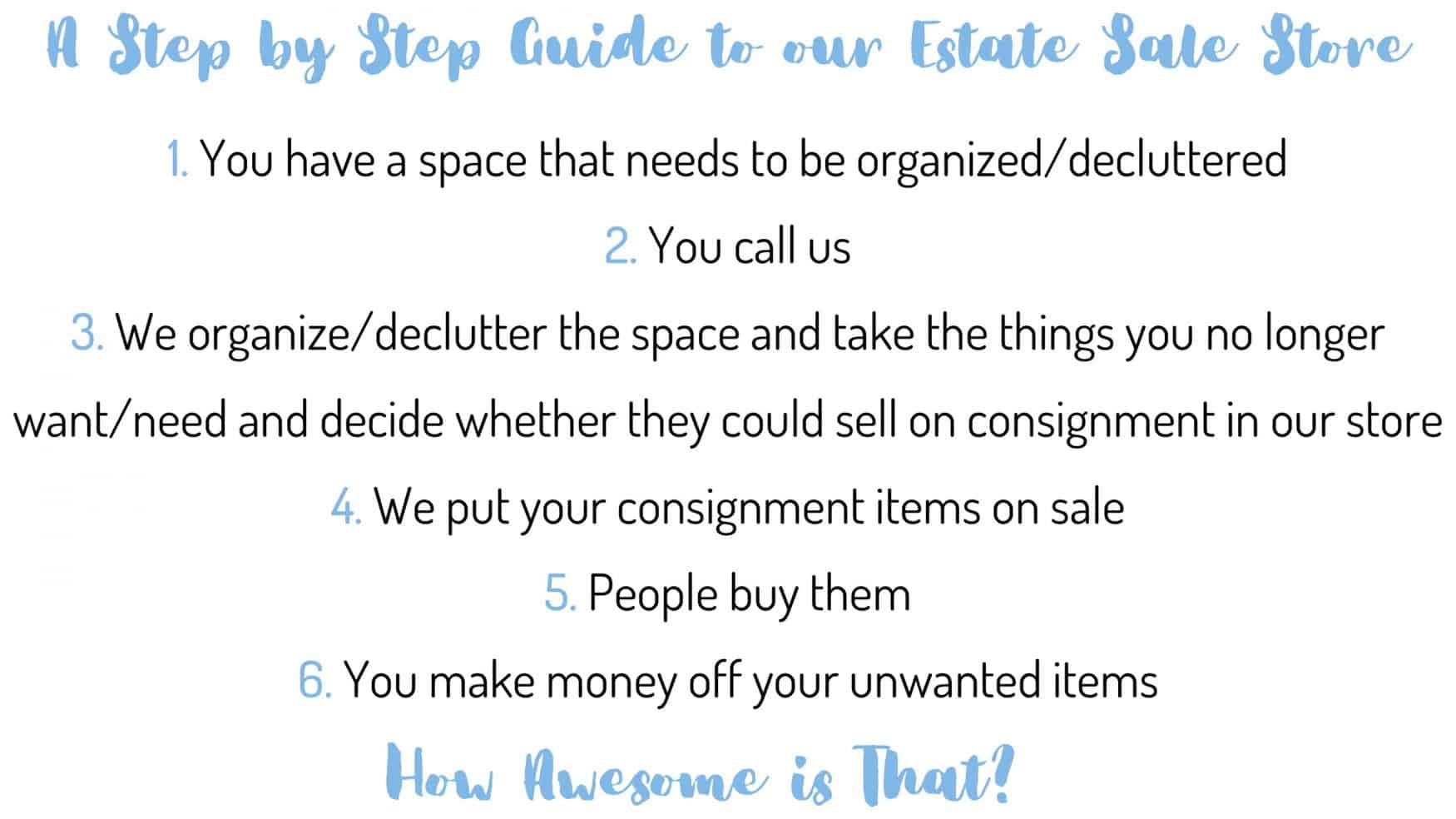 Estate Sale Stores - The Occasional Wife